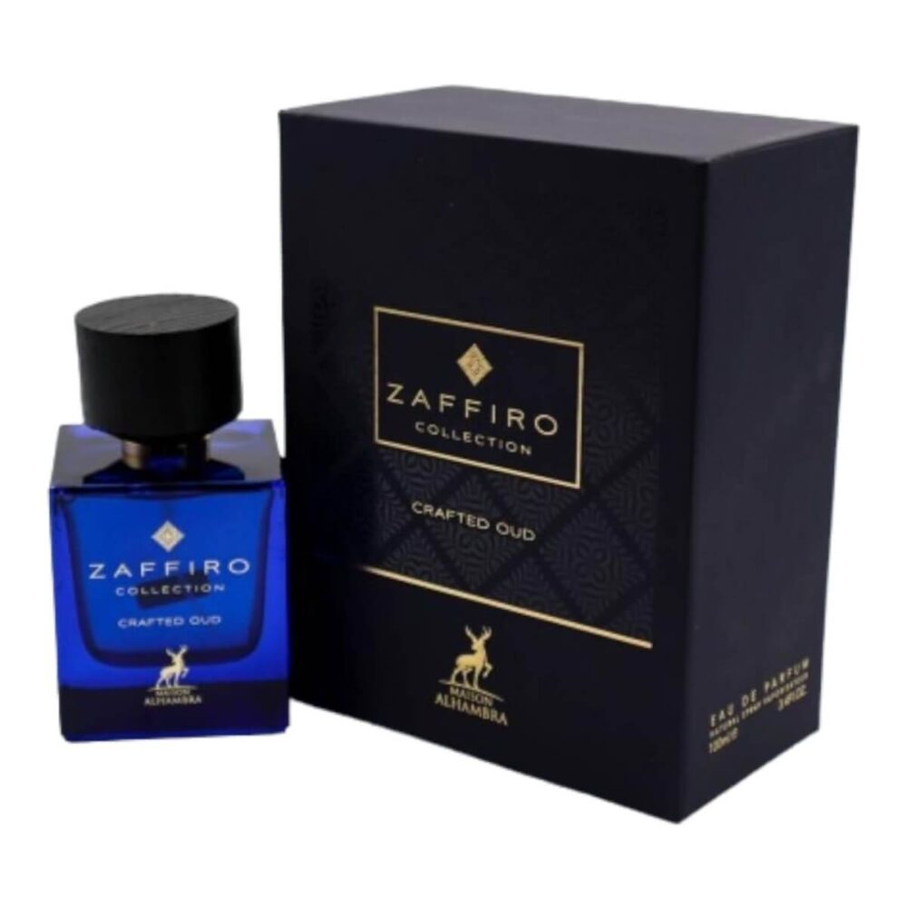 Zaffiro Collection Crafted Oud 100ml EDP By Maison Alhambra | Soghaat Gifts & Fragrances